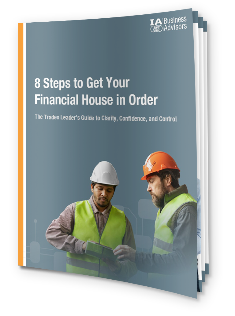 eBook - Get Your Financial House in Order - IA Business Advisors